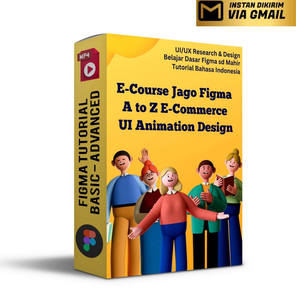 Jual Tutorial design menggunakan Figma - Belajar UI/UX Design Figma ...