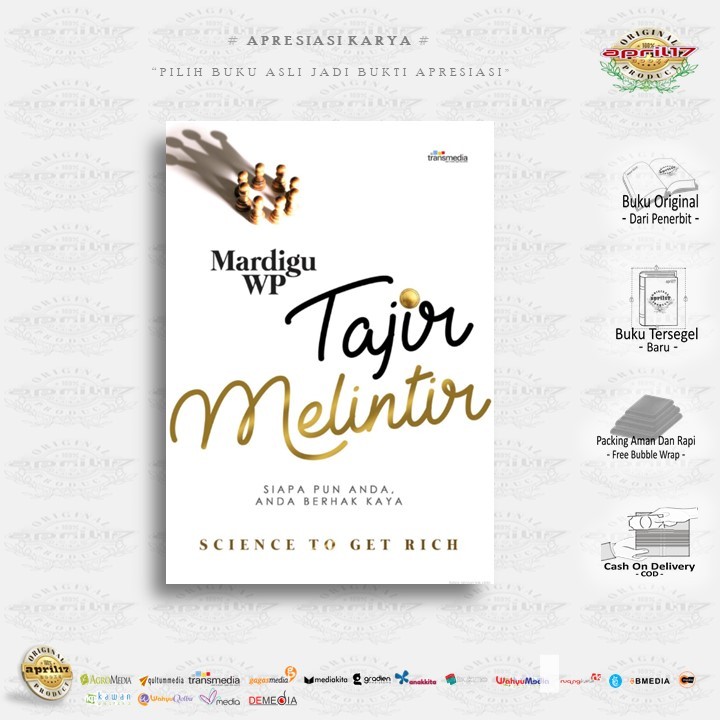 Jual BUKU TAJIR MELINTIR - Penulis: Mardigu WP , Penerbit: Trans Media Pustaka | Shopee Indonesia