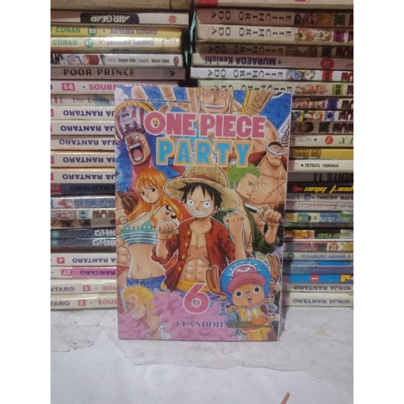 Jual Komik One Piece Party 6 Segel Original 100 Shopee Indonesia