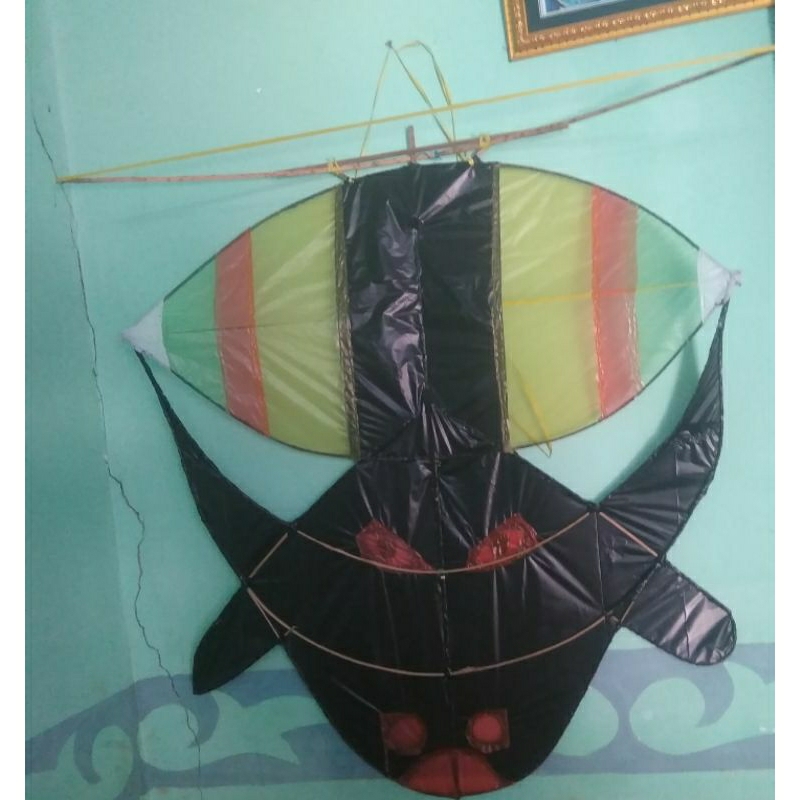 Jual layangan gapangan motif banteng | Shopee Indonesia