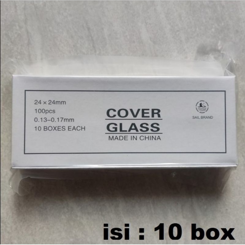 Jual Cover Glass Sail Brand 24x24 mm / Deckglass / Kaca Penutup ...