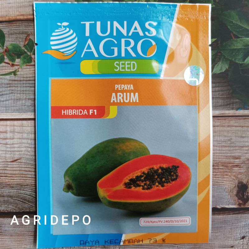 Jual Pepaya Hawaii ARUM Pepaya Hibrida Tunas Agro 1 GR Beli 1 Gratis 1 ...