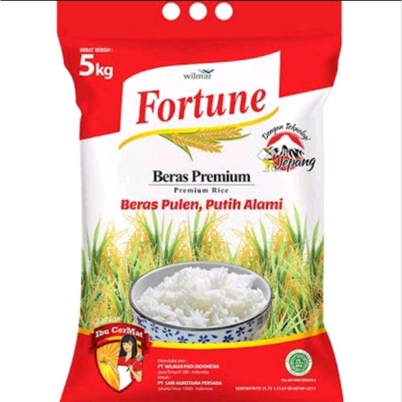 Jual Beras Fortune 5kg | Shopee Indonesia
