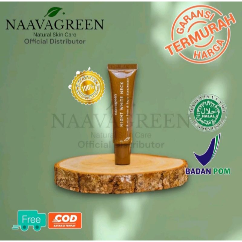Jual NAAVAGREEN Night White Neck / Mencerahkan leher/ Krim Pencerah ...