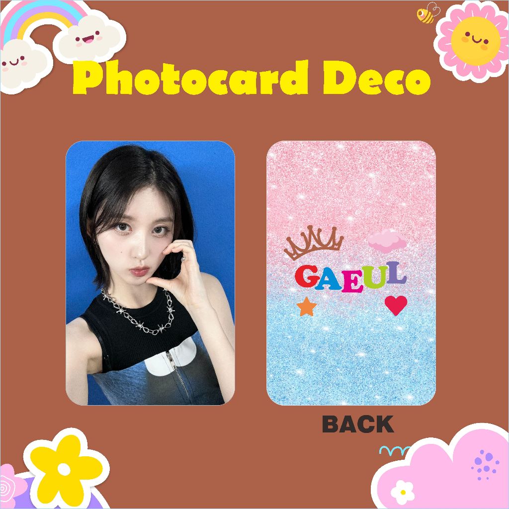 Jual photocard gaeul ive laminasi | Shopee Indonesia
