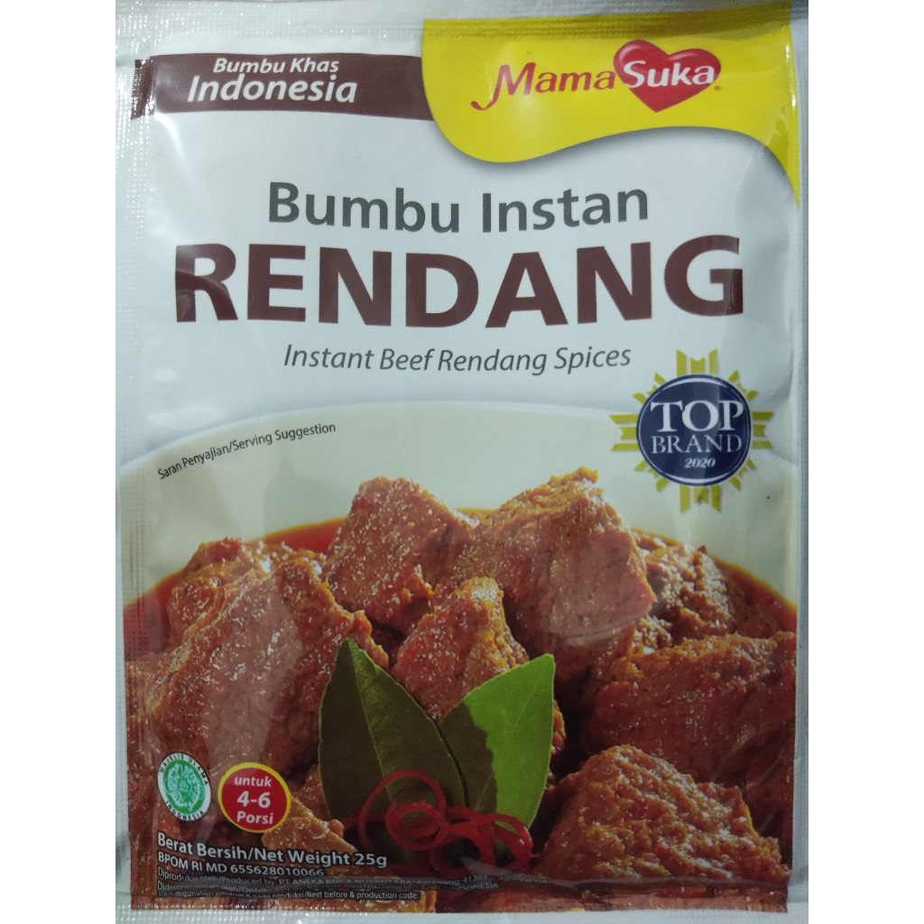 Jual Mamasuka Bumbu Instan Rendang 25g - Bumbu Rendang Langsung Jadi ...