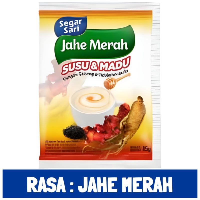 Jual Segar Sari Susu Soda Minuman Sachet 1 Renceng Isi 10 Sachet ...
