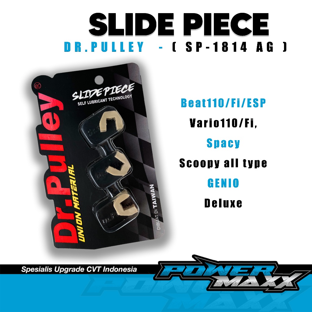 Jual Piece slide Beat Slider Piece Dr Pulley Honda Genio Scoopy 2021 ...
