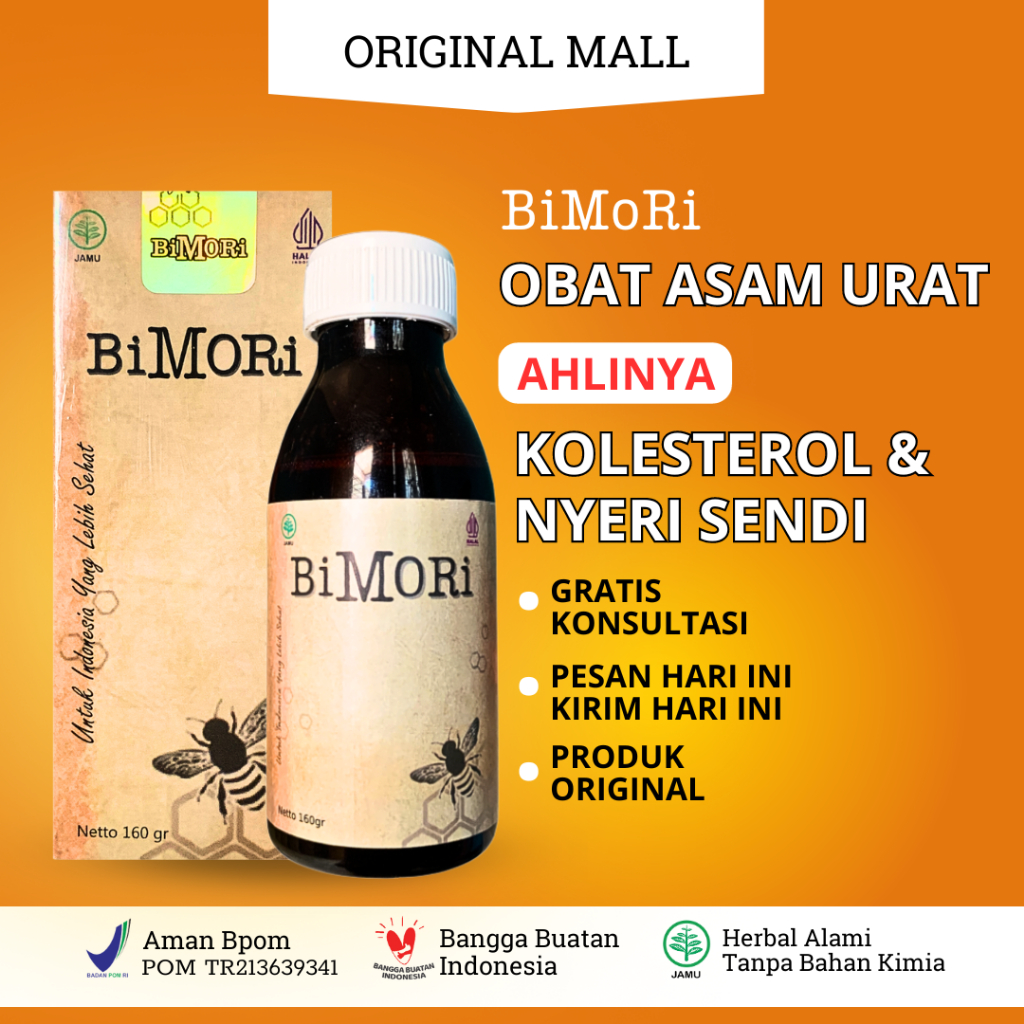 Jual Bimori Obat Asam Urat Dan Kolesterol Nyeri Sendi Melancarkan ...