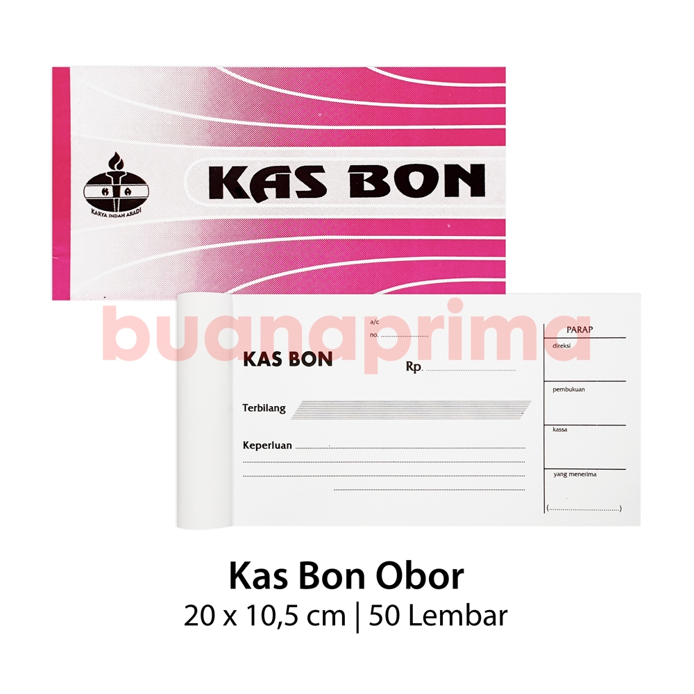 Jual Buku Kas Bon Obor 50 Lembar Bon Keuangan | Shopee Indonesia