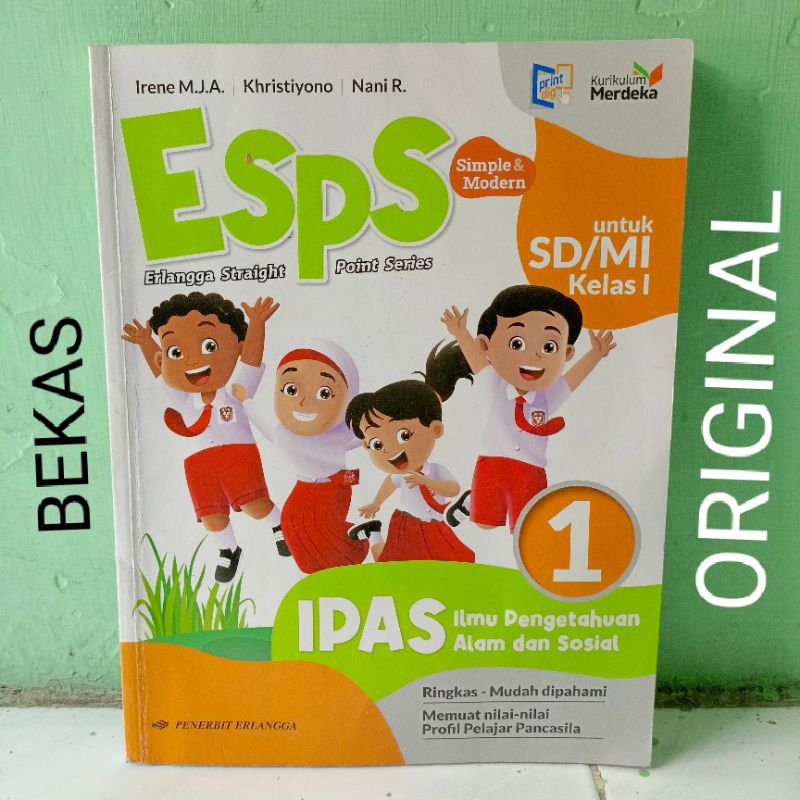 Jual Buku ESPS IPAS IPA IPS Ilmu Pengetahuan Alam dan Sosial Simple dan ...