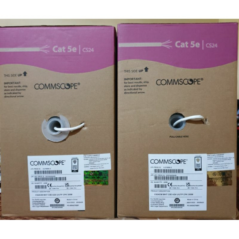 Jual Kabel LAN Commscope UTP cat 5e | Shopee Indonesia