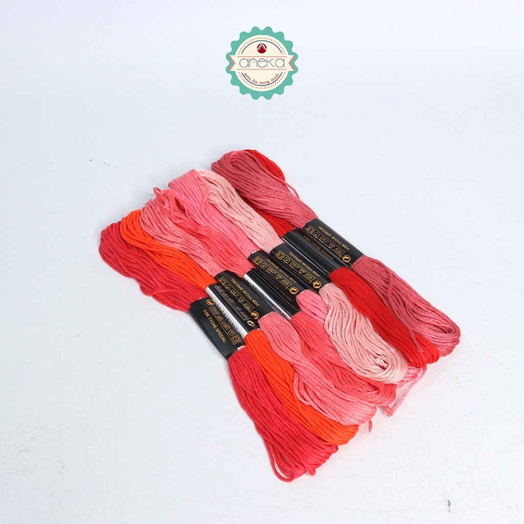 Jual ANEKA - Paket Benang Sulam / Menyulam AIRO Premium - Sulam Airo ...