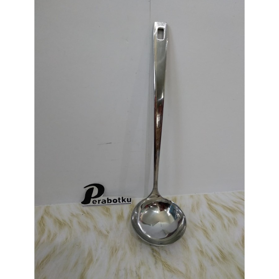 Jual Sinduk Sendok Kuah Sayur Sop 7" Inch Stenlis Stainless Steel Tebal ...