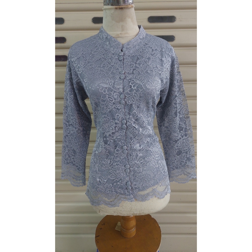 Jual Kebaya Kancing 12 | Kerah Shanghai | Kebaya Modern | Kebaya Lengan ...