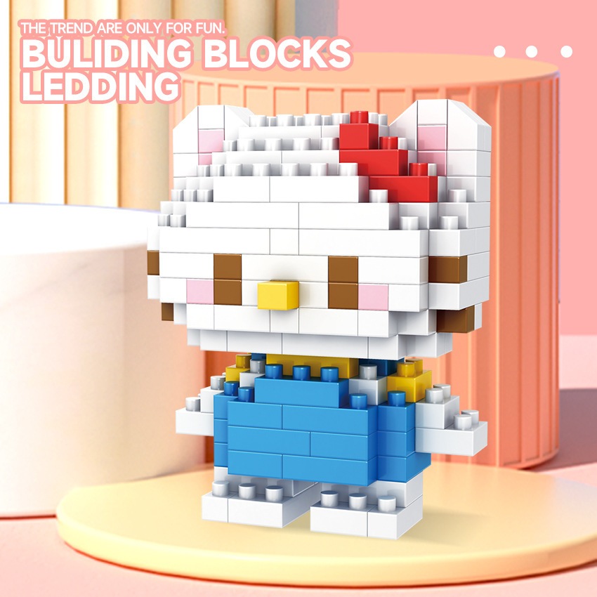 Jual Nano Block Model Karakter Mainan Balok Edukasi Anak DIY Bricks ...