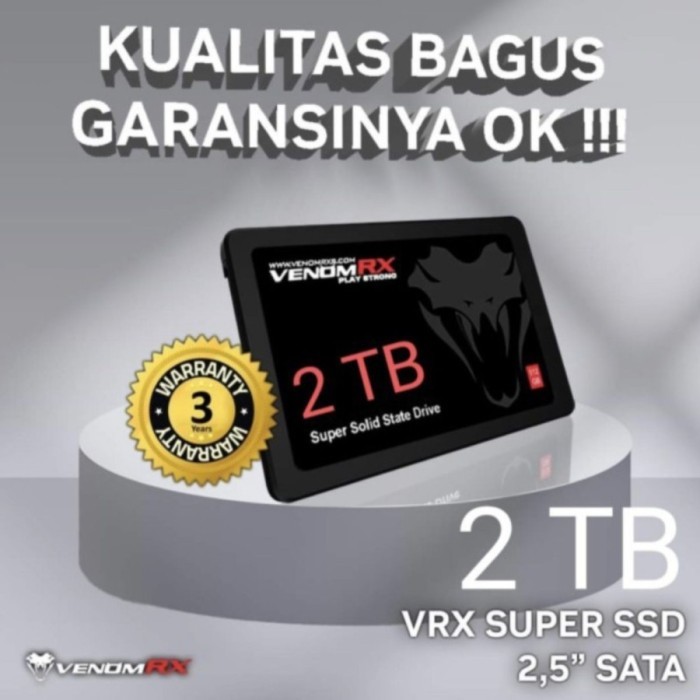 Jual VenomRX SSD 2TB SATA III Venom RX | Shopee Indonesia