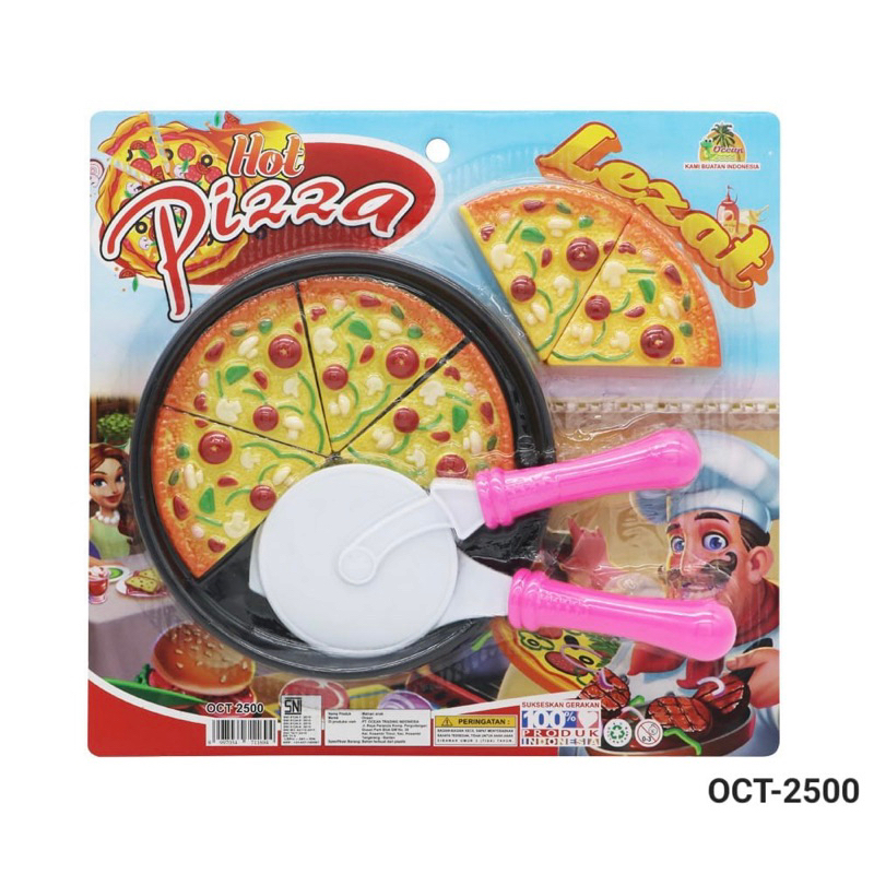 Jual pizza 2500 - 2095 / masakan / kitchen / mainan | Shopee Indonesia