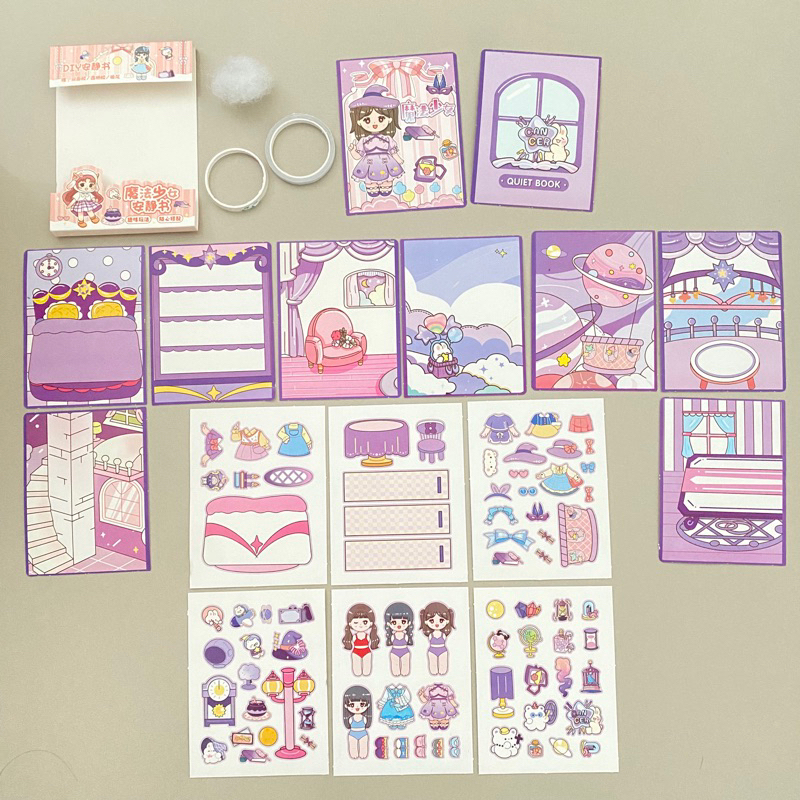 Jual Buku Quite Book Melody Kuromi Sanrio DIY Mainan Edukasi Anak Busy ...