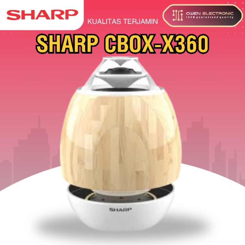 Jual Sharp Speaker CBOX-X360 Bluetooth | Shopee Indonesia
