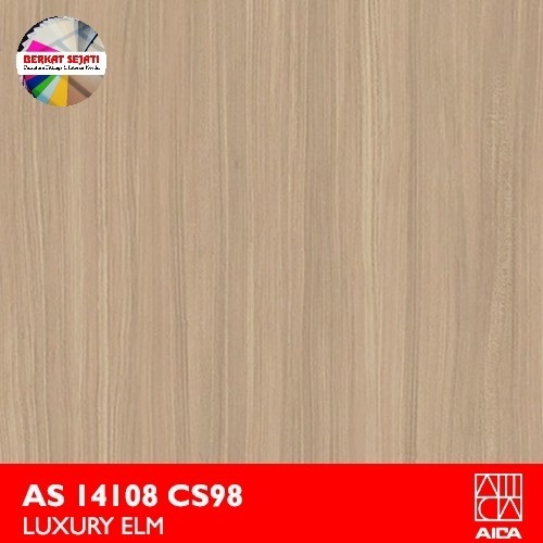 Jual JCube HPL AICA ASIA AS AK 14108 CS98 - LUXURY ELM - WOODGRAIN | Shopee Indonesia