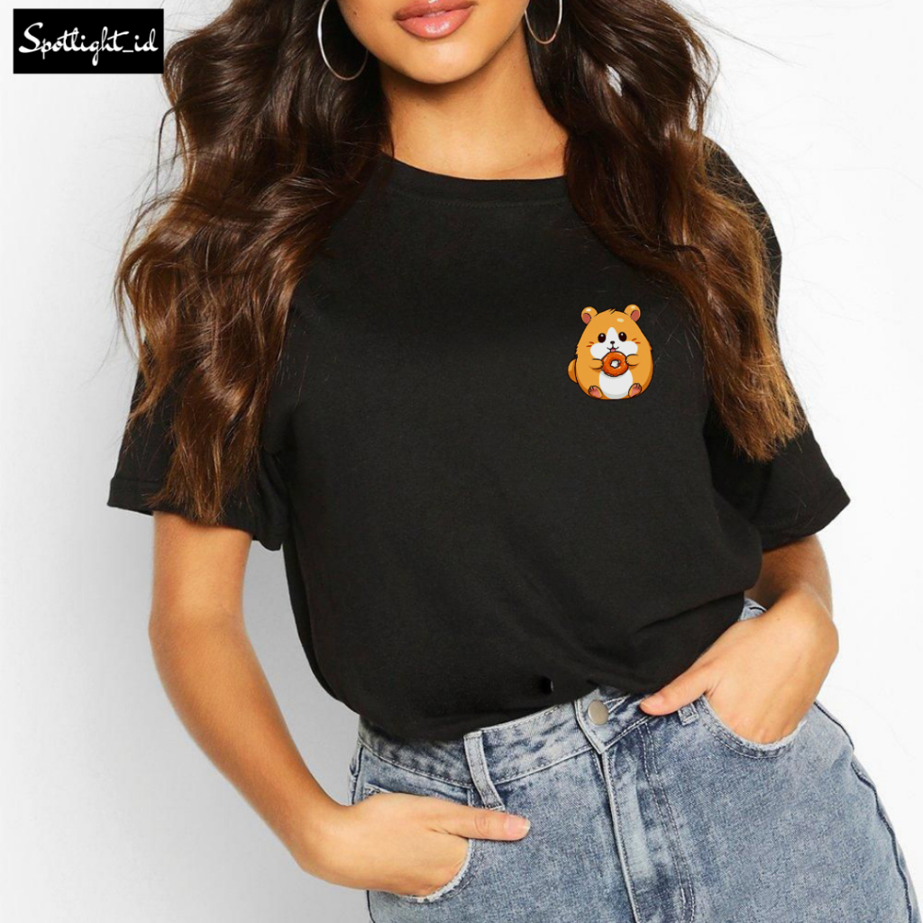 Jual SPOTLIGHT_ID - BAJU KAOS WANITA GAMBAR HAMSTER DONUT , KAOS KATUN ... Jual SPOTLIGHT_ID - BAJU KAOS WANITA GAMBAR HAMSTER DONUT , KAOS KATUN ...