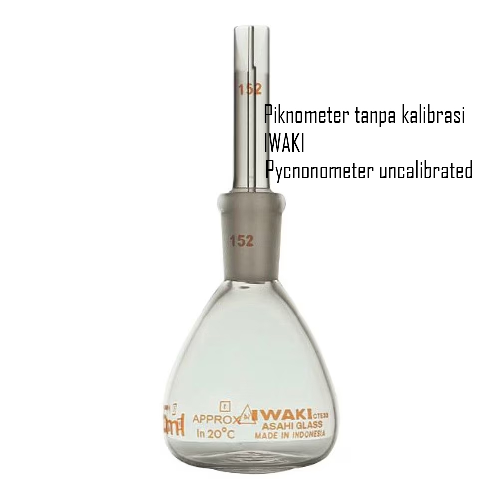 Jual Piknometer 50ml IWAKI Picnometer Uncalibrated | Shopee Indonesia