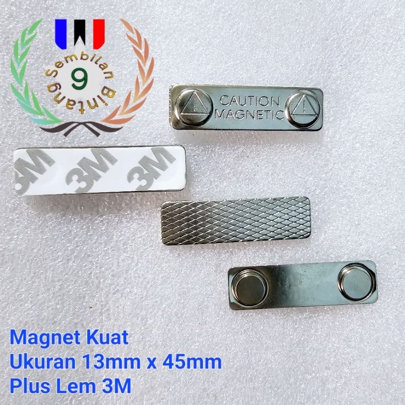 Jual Magnet Nama Dada Magnet Papan Nama Magnet Bulat | Shopee Indonesia