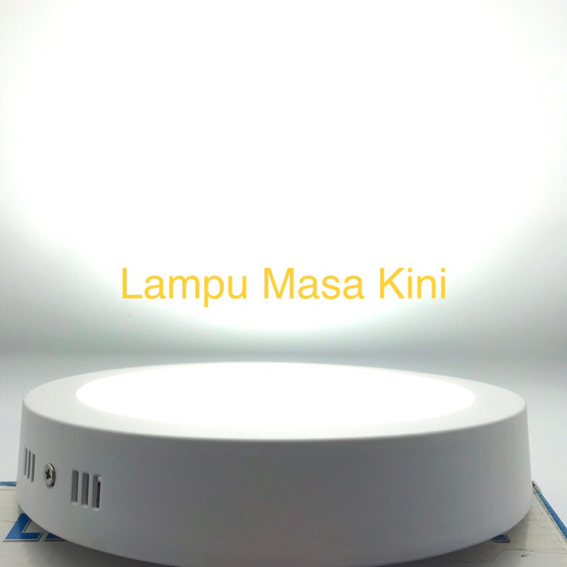 Jual lampu downlight led panel bulat 18 watt outbow cahaya putih ...