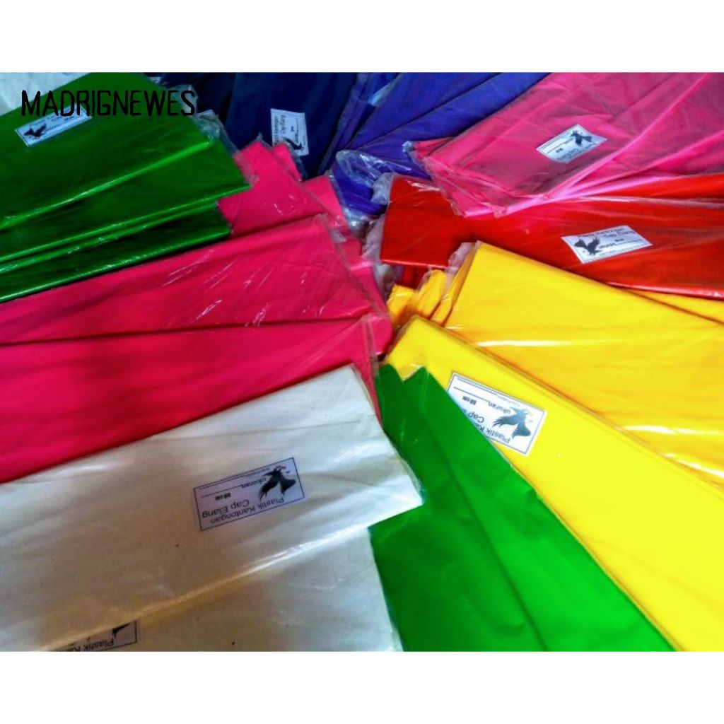 Jual Plastik Layangan Cap ELANG Tebal Ukuran 9m x 120cm / Kresek ...