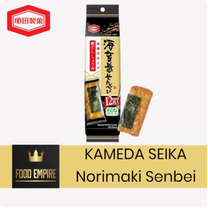 Jual KAMEDA SEIKA Norimaki Senbei | Krekers Beras dengan Rumput laut ...