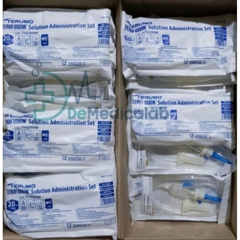 Jual Infuset Terumo Adult / Selang Infus Terumo / Infus Set Terumo ...