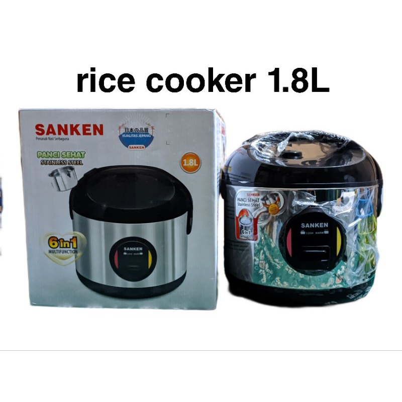 Jual Magic com Sanken 1.8 liter / Rice Cooker Sanken 1.8 L | Shopee ...