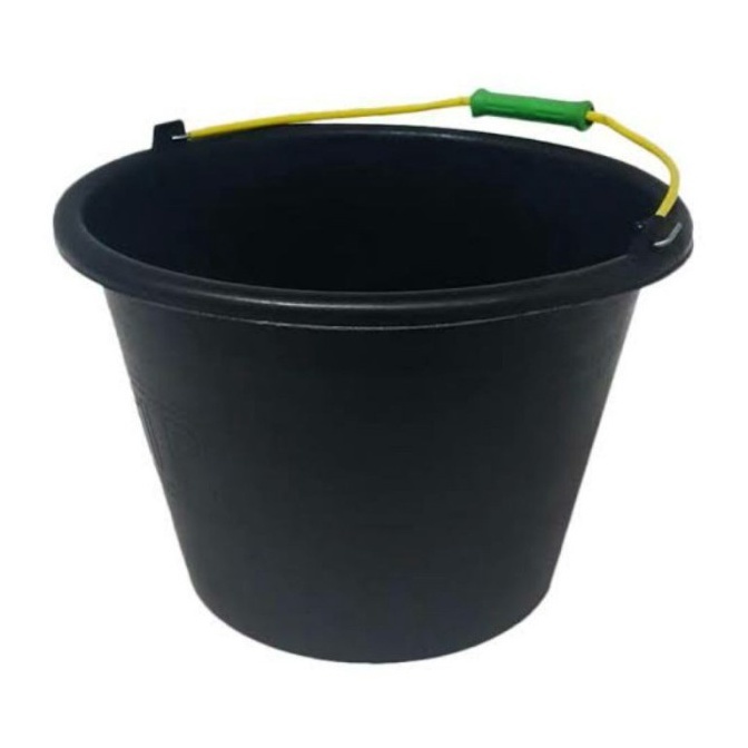 Jual Ember timba cor plastik hitam 18 anti pecah awet dan serbaguna ...