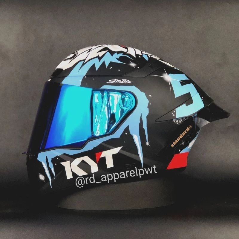 Jual KYT TT CORSE MOTIF JAUME WINTER HELM FULL FACE PAKET GANTENG | Shopee Indonesia