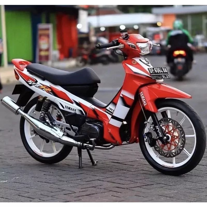 Jual Stiker Striping Motor F1ZR 2001 MERAH Sticker Lis Body Standar ...