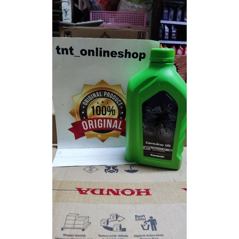 Jual OLI MESIN KAWASAKI 4TAK 1LITER | Shopee Indonesia