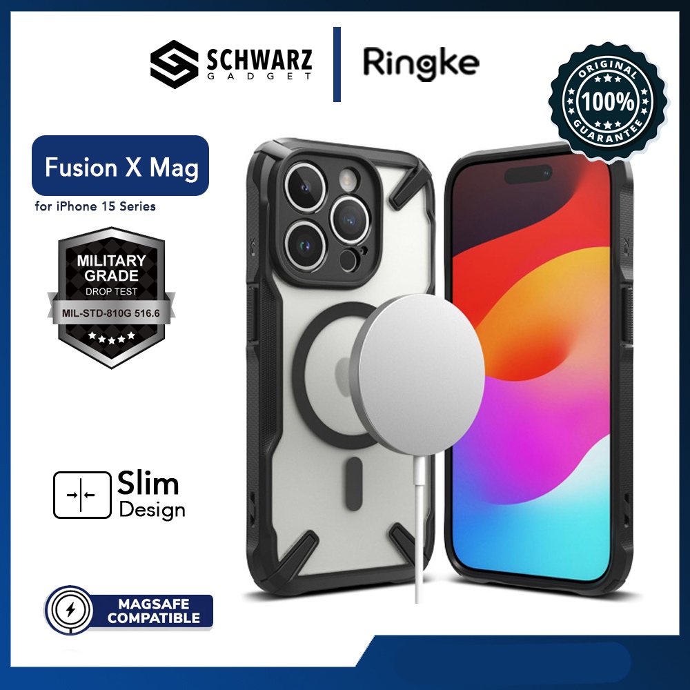 Jual Ringke Fusion X Magnetic Magsafe Case Iphone 15 Pro Max Plus