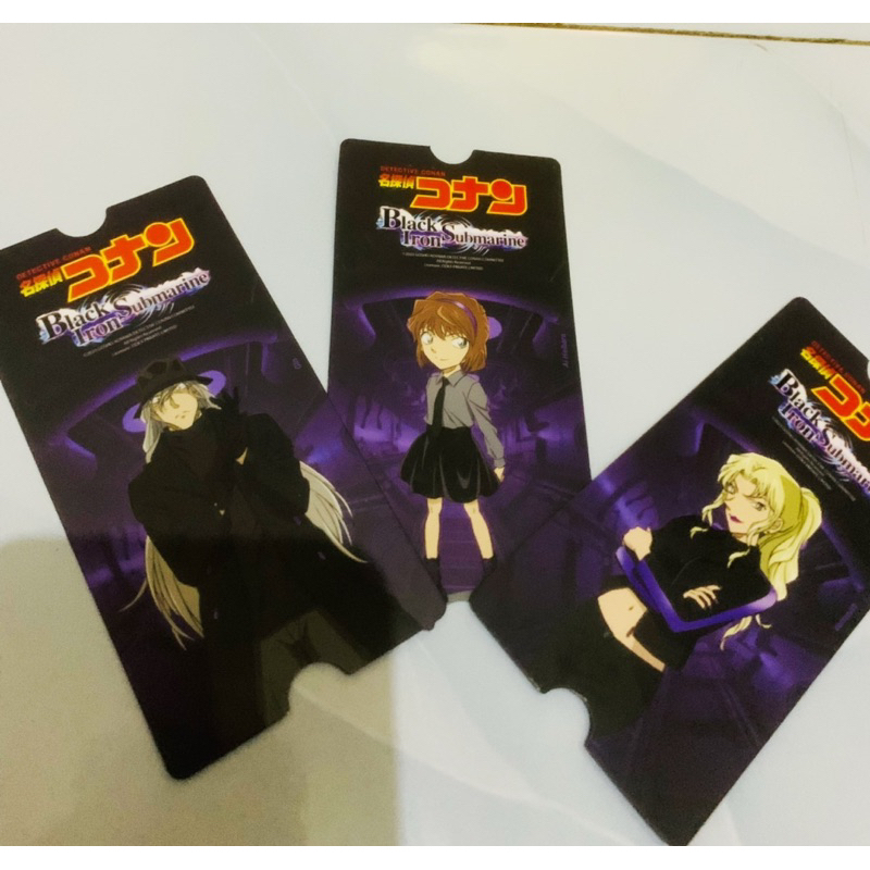 Jual Original Collectible Ticket Detective Conan Ai Haibara Vermouth ...
