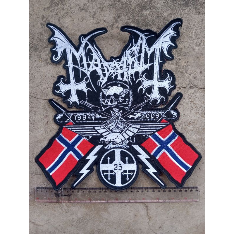 Jual backpatch mayhem | Shopee Indonesia