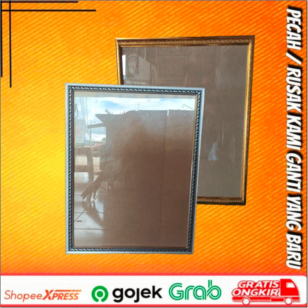 Jual Bingkai Foto / Bingkai Gambar Ukuran Foto 40 x 50 Cm Full Kaca ...