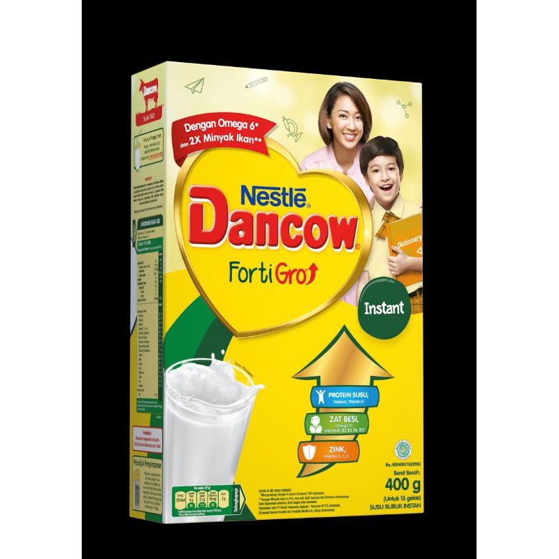 Jual Dancow Fortigro Instant 400g (SUSU FORMULA MURAH) | Shopee Indonesia