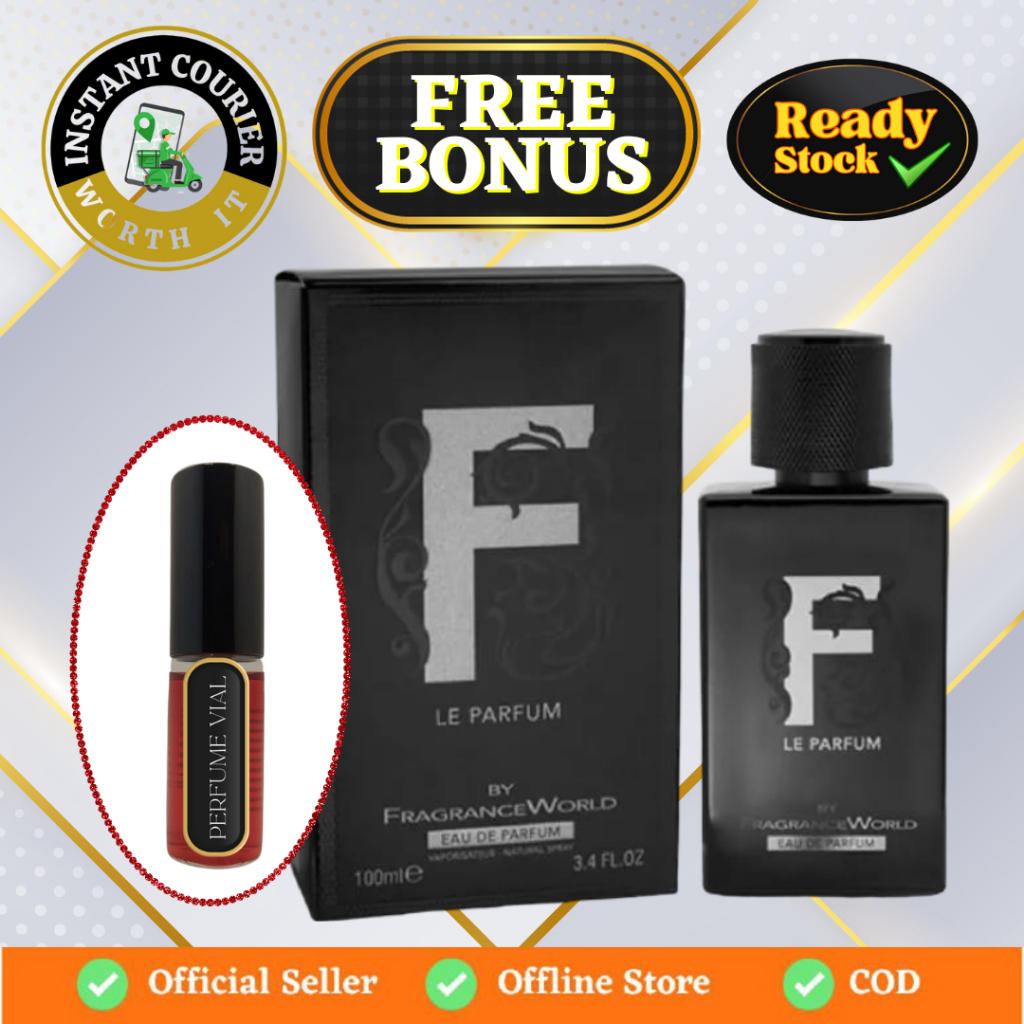 Jual F Le Parfum | Fragrance World Perfumes 100 ml Eau De Parfum ...