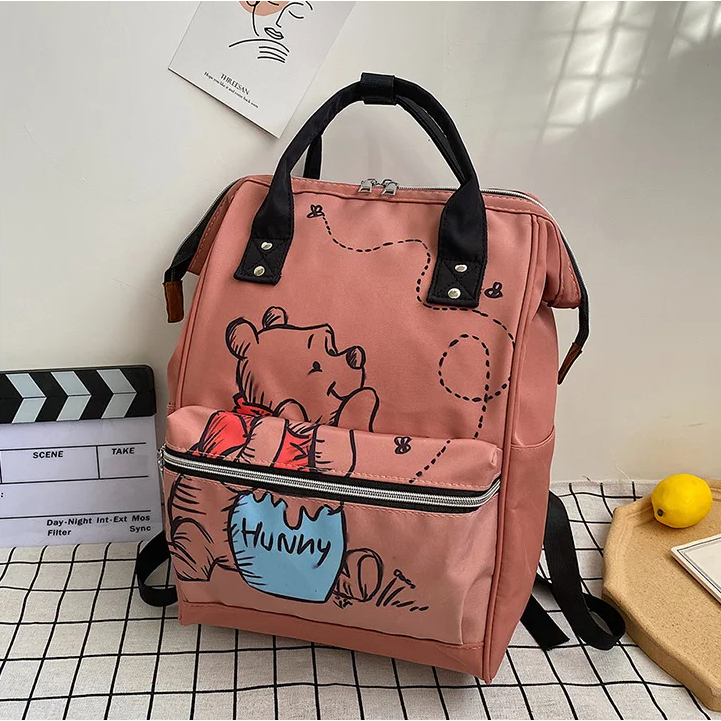 Jual TAS SEKOLAH PUNGGUNG BACKPACK ANELLO WINNIE THE POOH ARISTA TAS ...