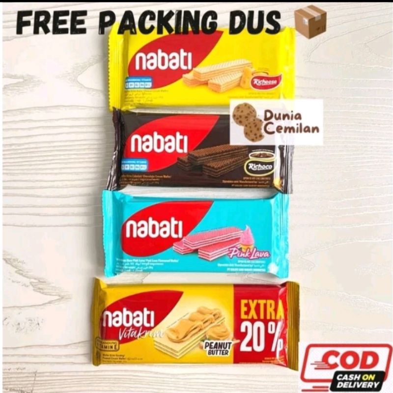 Jual Nabati Wafer 1000 (1 Pack = 10 Pcs) | Shopee Indonesia