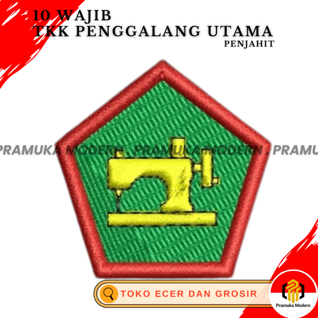 Jual TKK Wajib Penggalang Utama Bordir komputer | Shopee Indonesia