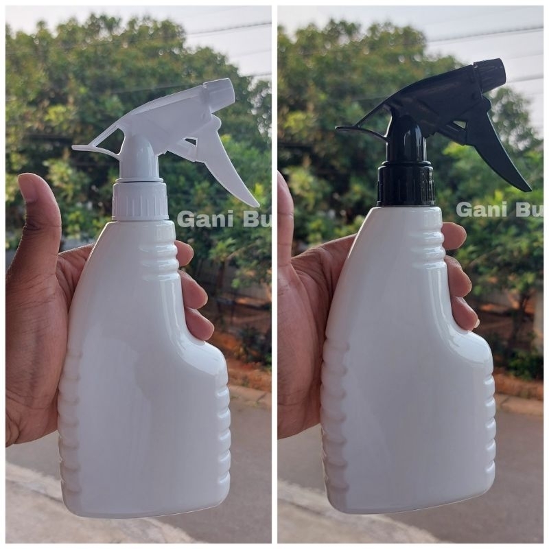 Jual BOTOL SEMPROT 450ML LOUNDRY/BOTOL KISPRAY 450ML PUTIH PET TUTUP ...