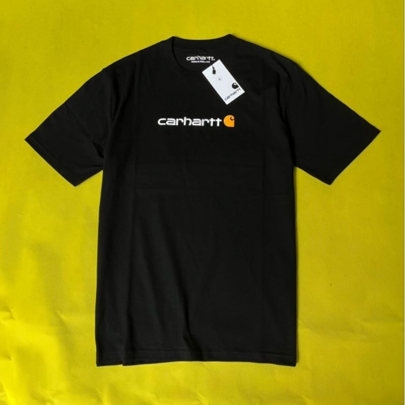 Jual KAOS BAJU CARHARTT BASIC TEKS HITAM PUTIH MOCCA BEST SELLER ...