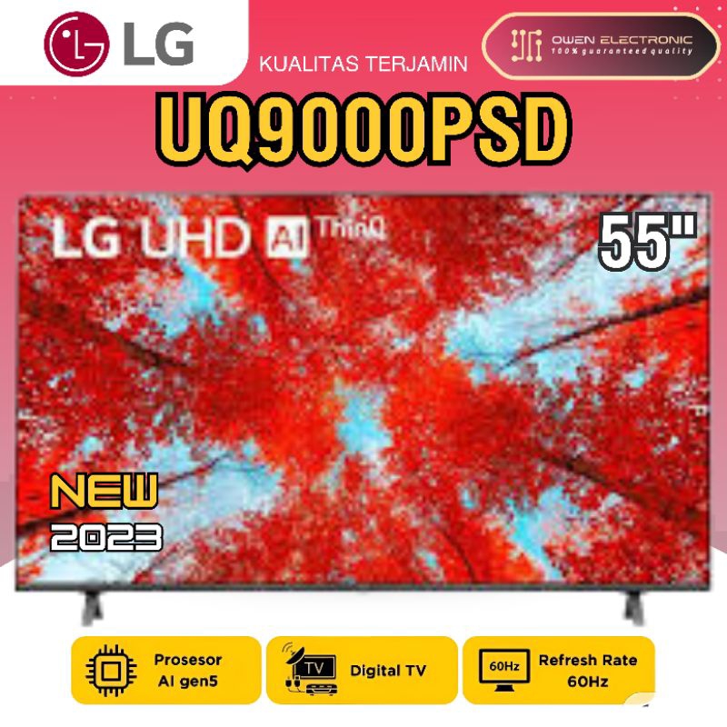 Jual TV LG 55UQ9000 SMART TV 55 INCH REAL 4K THINQAI HDR10 PRO ...