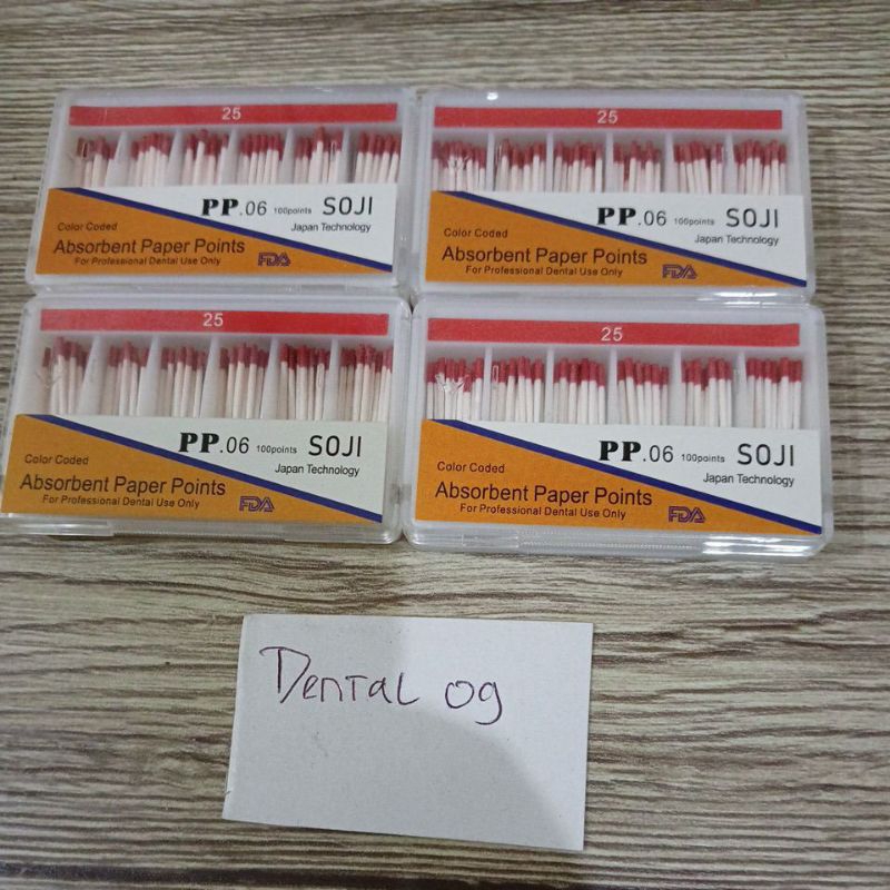 Jual paperpoint tapper 25.06 psa perawatan saluran akar | Shopee Indonesia